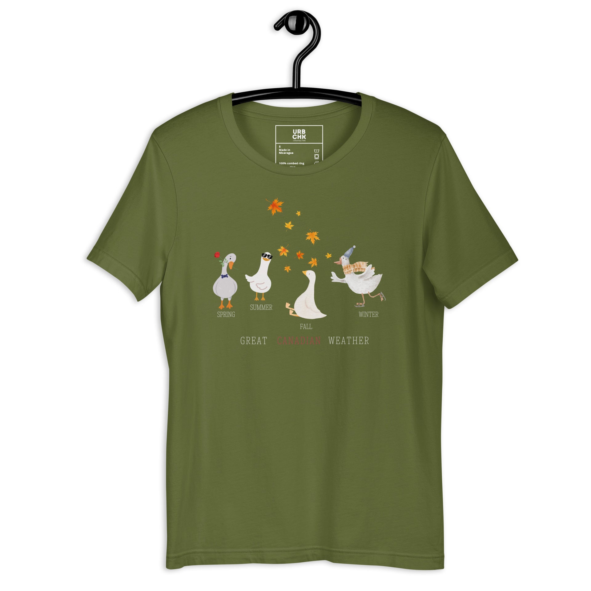 GREAT CANADIAN WEATHER CREW NECK TSHIRT FOR WOMEN – UrbanityChek